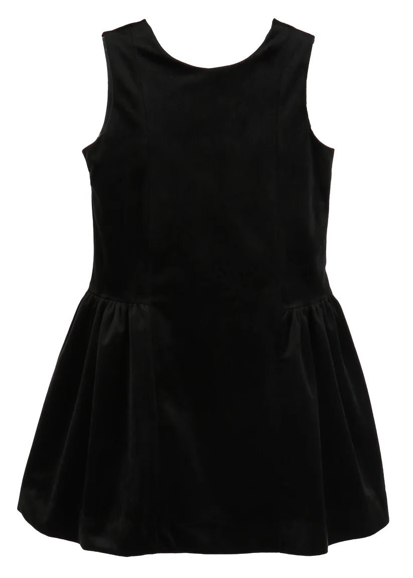 Deluxe Velvet Princess Dress Black – Sprout Boutique