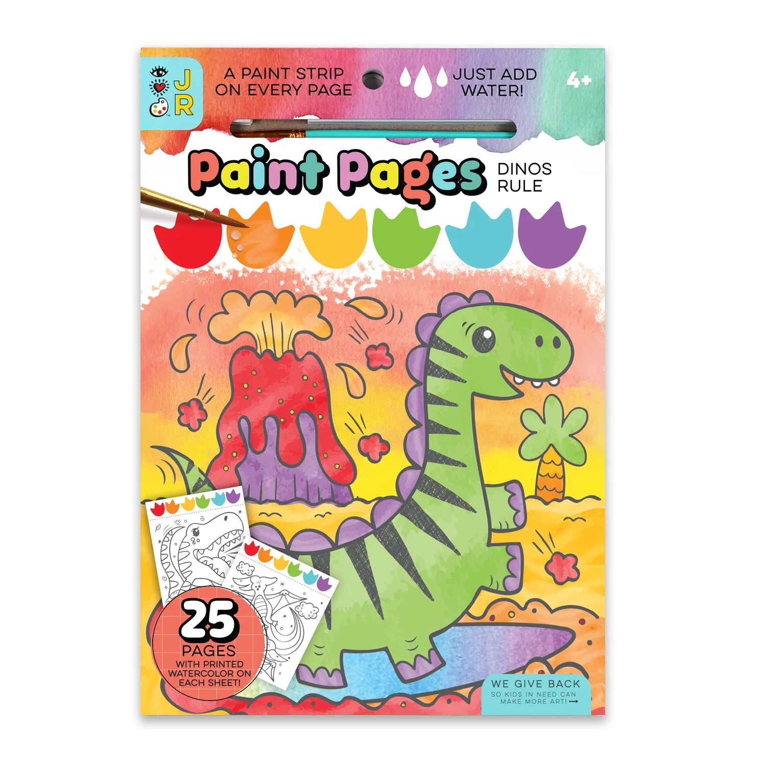 Paint Pages Dino Rule – Sprout Boutique